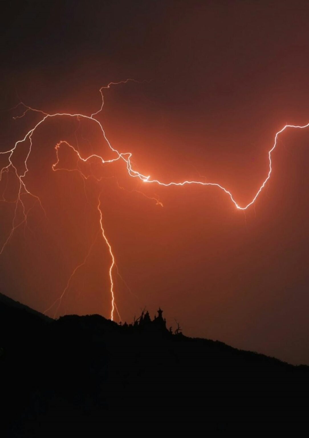 What is the spiritual significance of red lightning? - My Spirit IQ