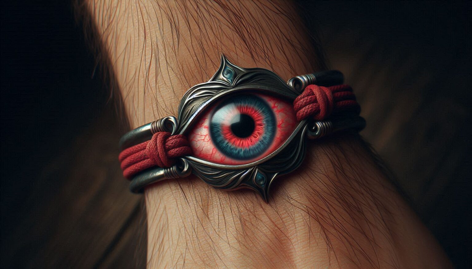 What is the significance of wearing a red eye bracelet? - My Spirit IQ