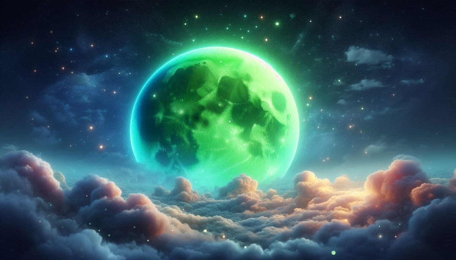 What is the spiritual significance of the green moon? - My Spirit IQ